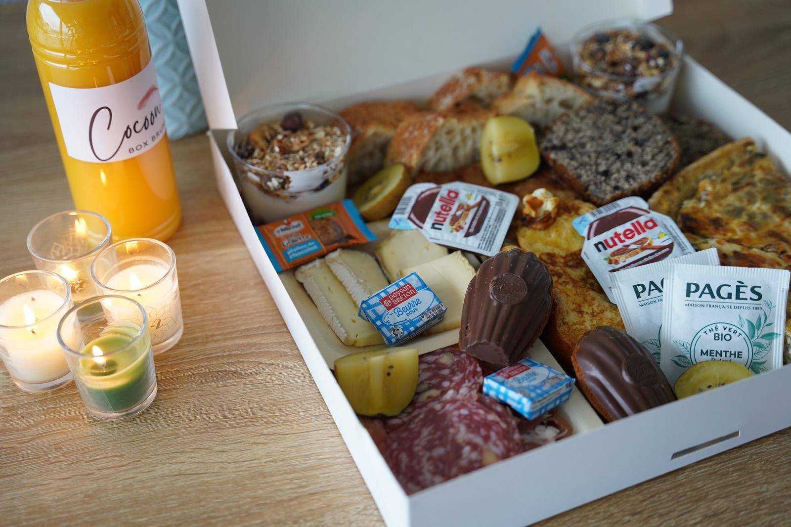 Brunch Cocoon box Clermont et Agglo - Box Brunch Solo