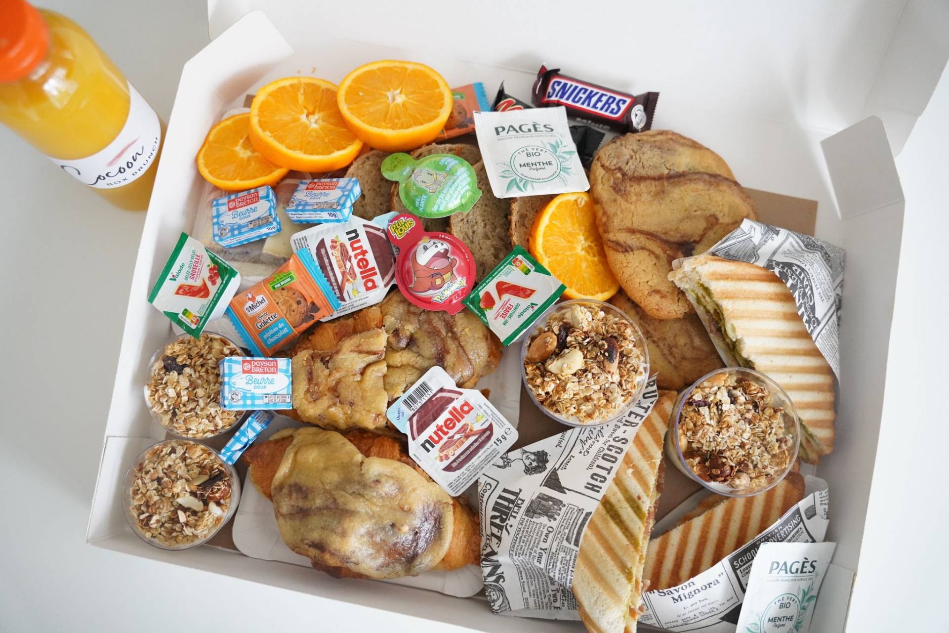 Brunch Cocoon box Clermont et Agglo - Box Brunch Solo