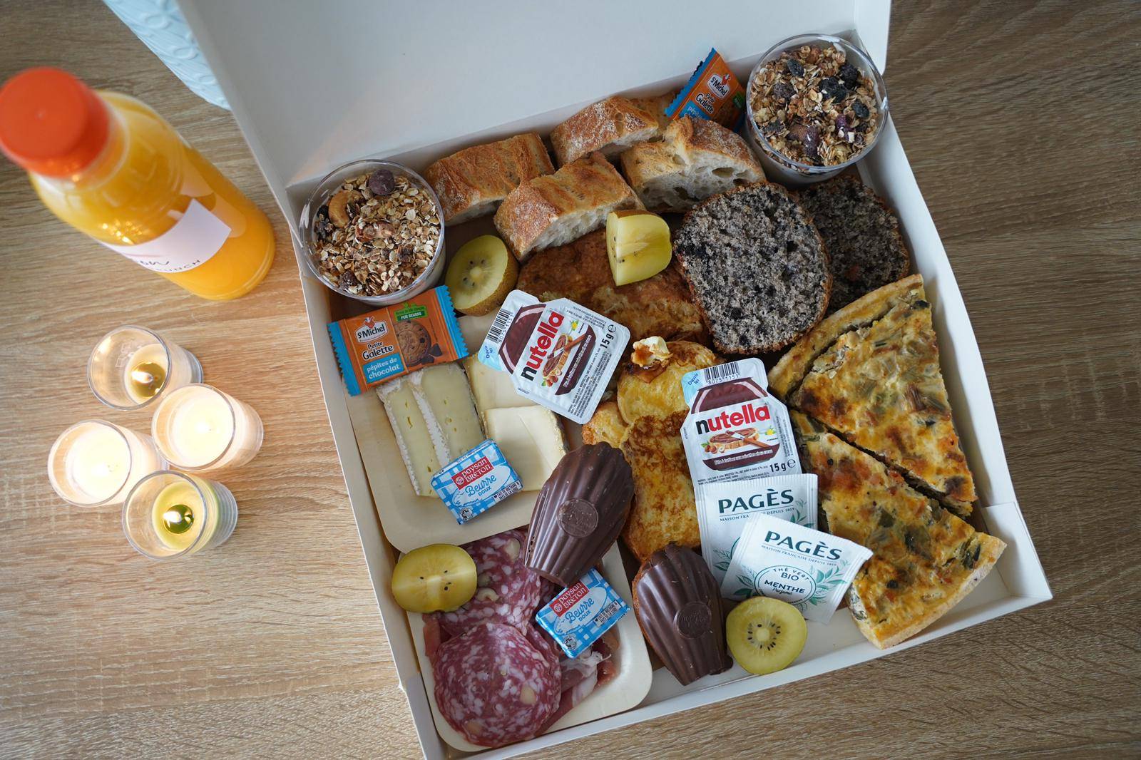 Brunch Cocoon box Clermont et Agglo - Box Brunch Solo